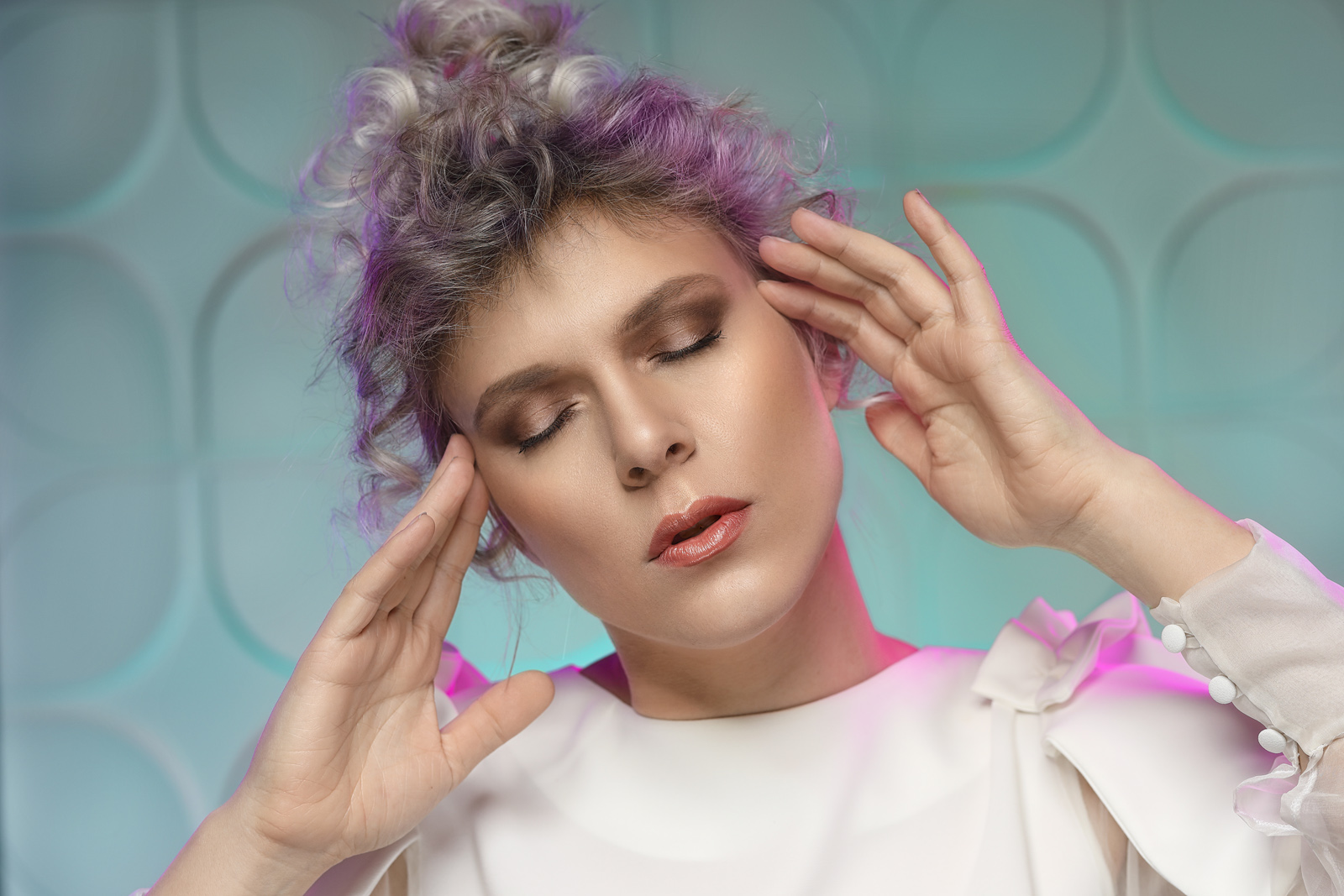 Pastel V Fotoshoot - Sacha van Manen
